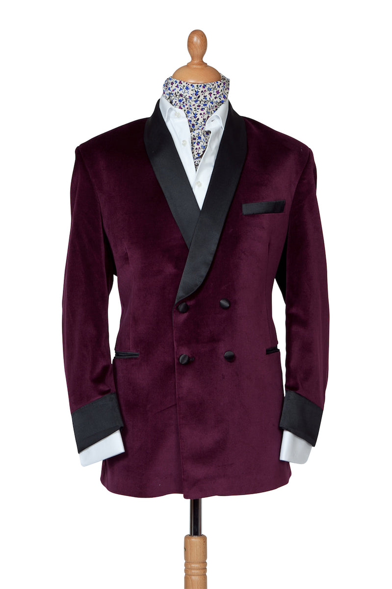 Bespoke Tailored Velvet / Smoking Jacket | Barrington Ayre
